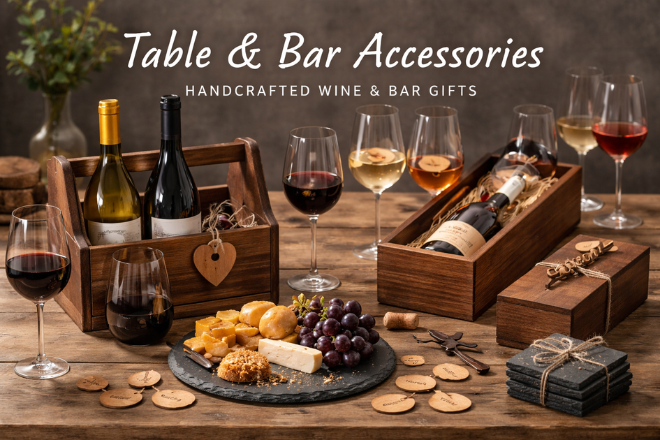 Table & Bar Accessories | Handcrafted Wine & Bar Gifts – NH Creations LLC