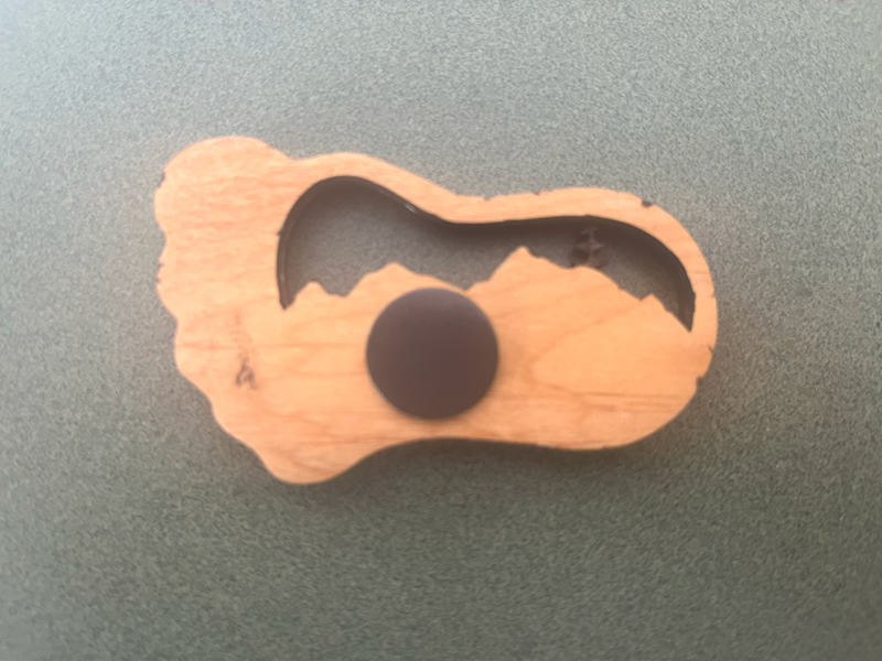 Big Foot Fridge Magnet – NH Creations LLC