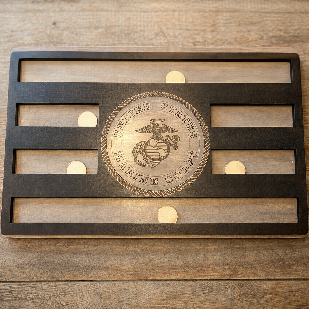 Challenge Coin Display Boards – NH Creations LLC